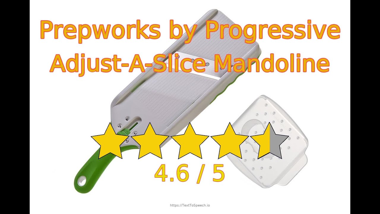 Let's review Prepworks by Progressive Adjust-A-Slice Mandoline