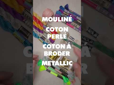 DMC Embroidery Floss Types EXPLAINED P1