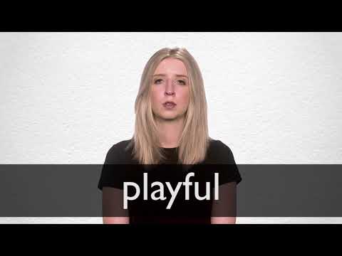 PLAYFUL definition and meaning | Collins English Dictionary