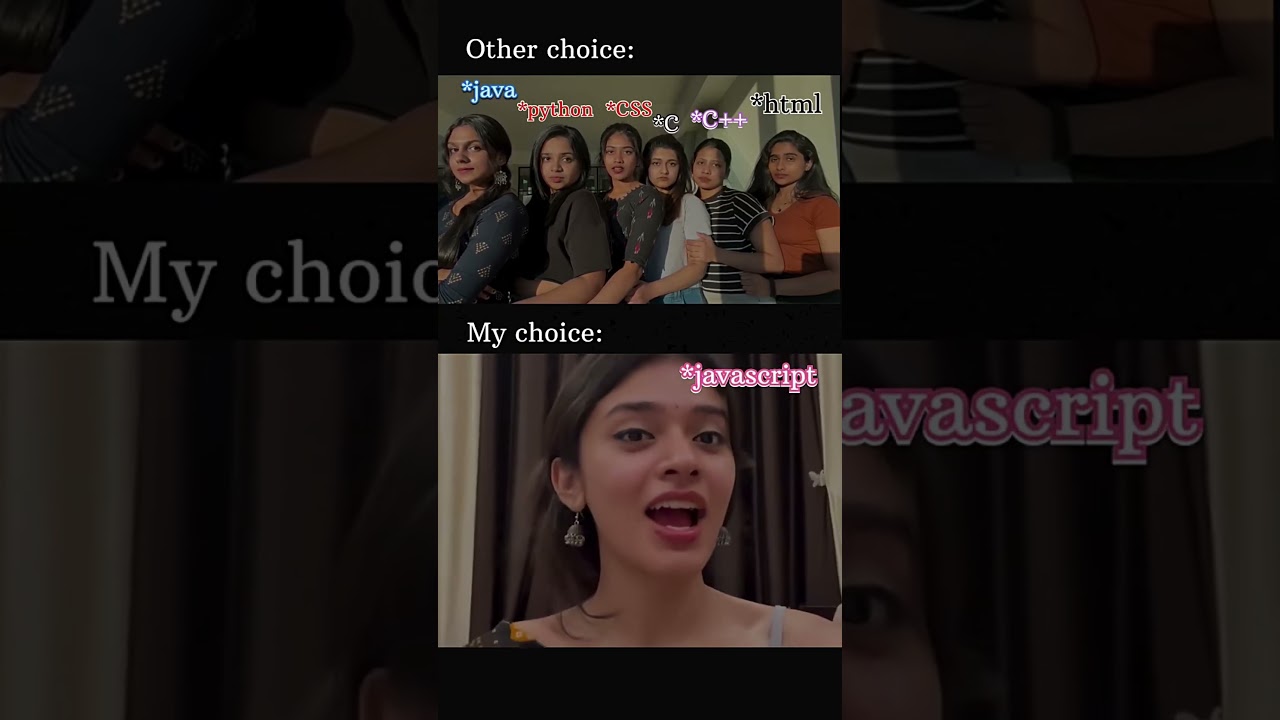 JavaScript vs other languages memes #coding #programmer #funnymemes #memecoding #shorts #javascript