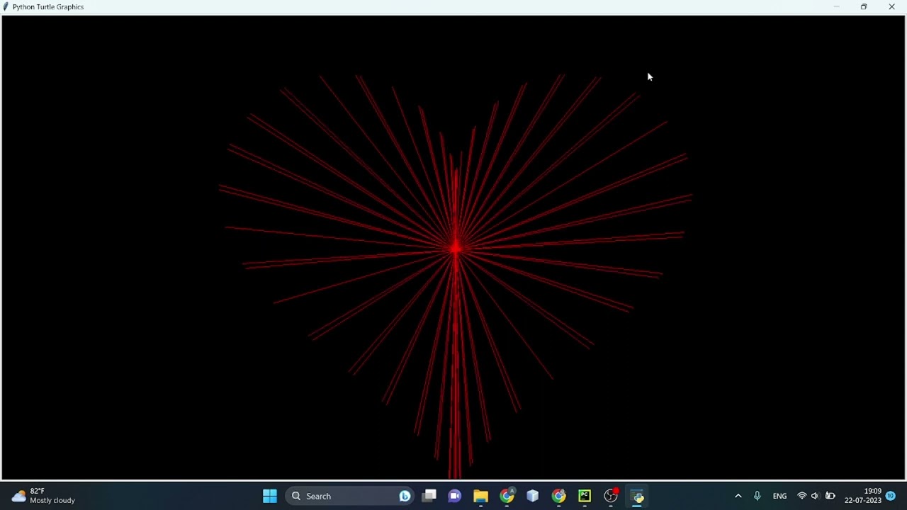 Heart python #coding #education #srilanka #python