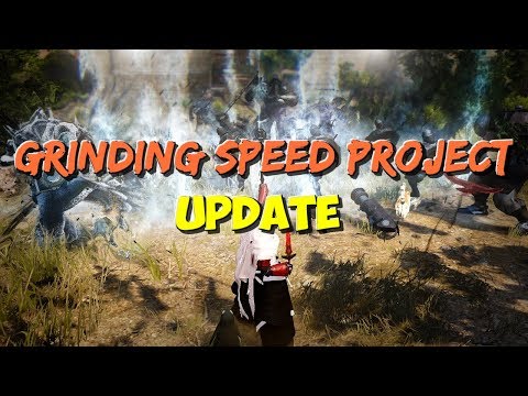 Grinding Speed for all Classes Project | Updated Data & Template File | Black Desert Online.