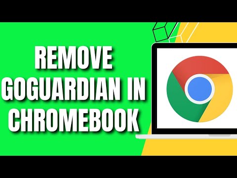 How To Remove GoGuardian On School Chromebook (EASY)