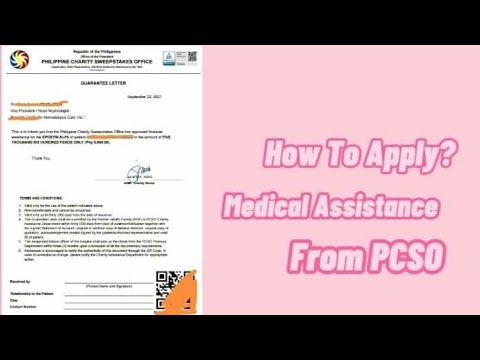 How To Apply Medical Assistance From PCSO | OTENG'S VLOG