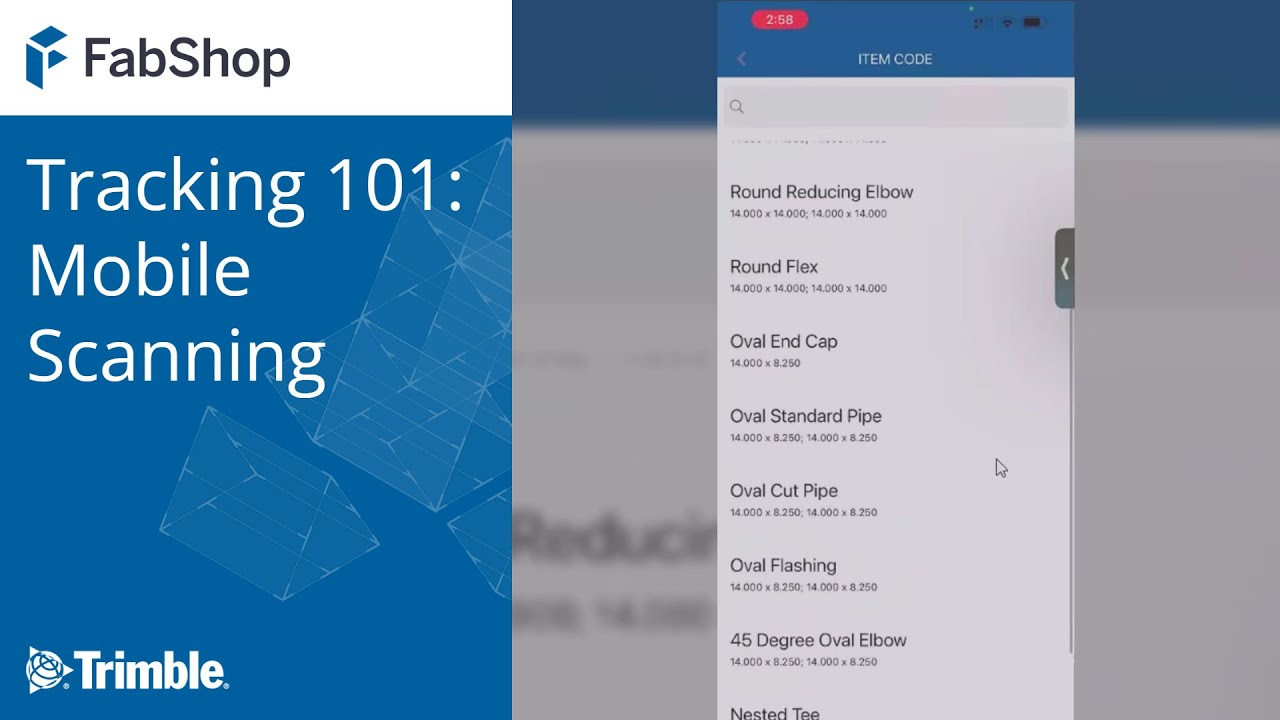 FabShop Tracking 101: Mobile Scanning
