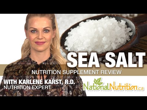 Sea Salt vs. Table Salt: Benefits and Uses | National Nutrition ...