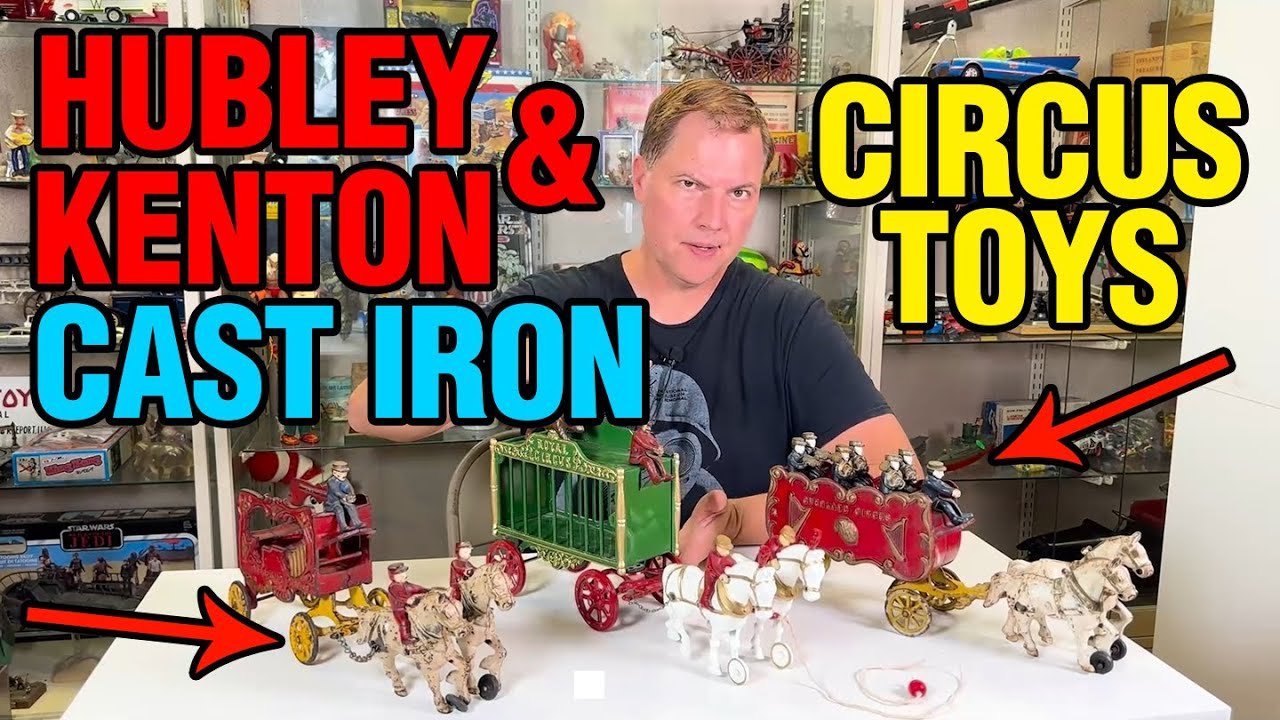 Hubley & Kenton Cast Iron Circus Wagon Review Antique Toys