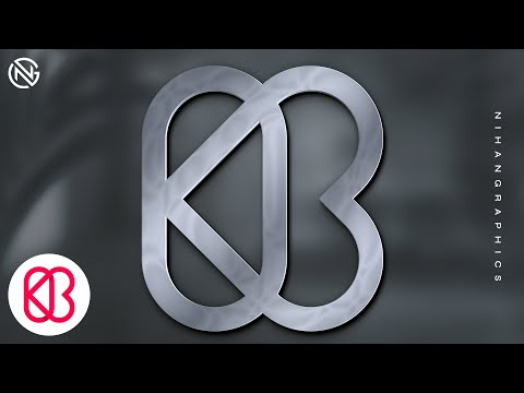 K Letter Logo with a Heart in Illustrator | Illustrator tutorials | Logo Design Ideas #logodesign