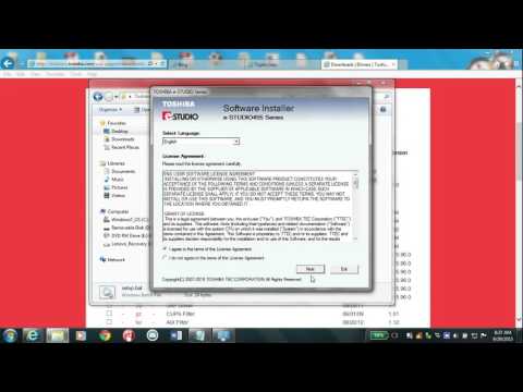Toshiba Driver Install