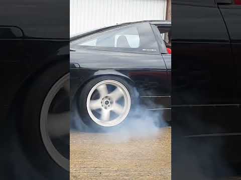 Nissan 200SX S13 CA18DE Burnout Sound