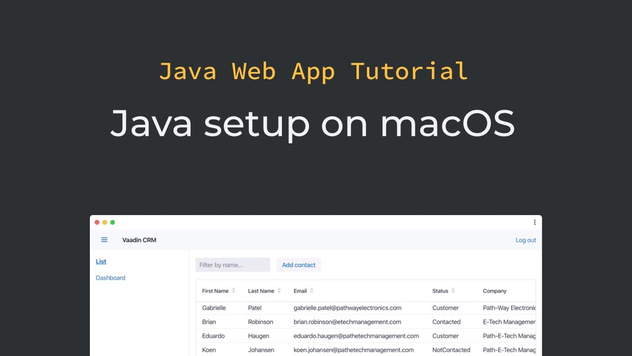 Java tutorial: Setting up a Java development environment on macOS  (part 2)