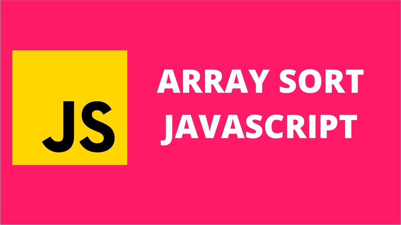Array Sort JavaScript
