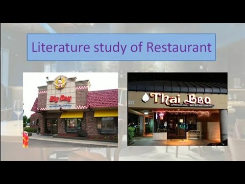 PPT || Literature Study of Restaurants || No Explanation #ppt #presentation #microsoft