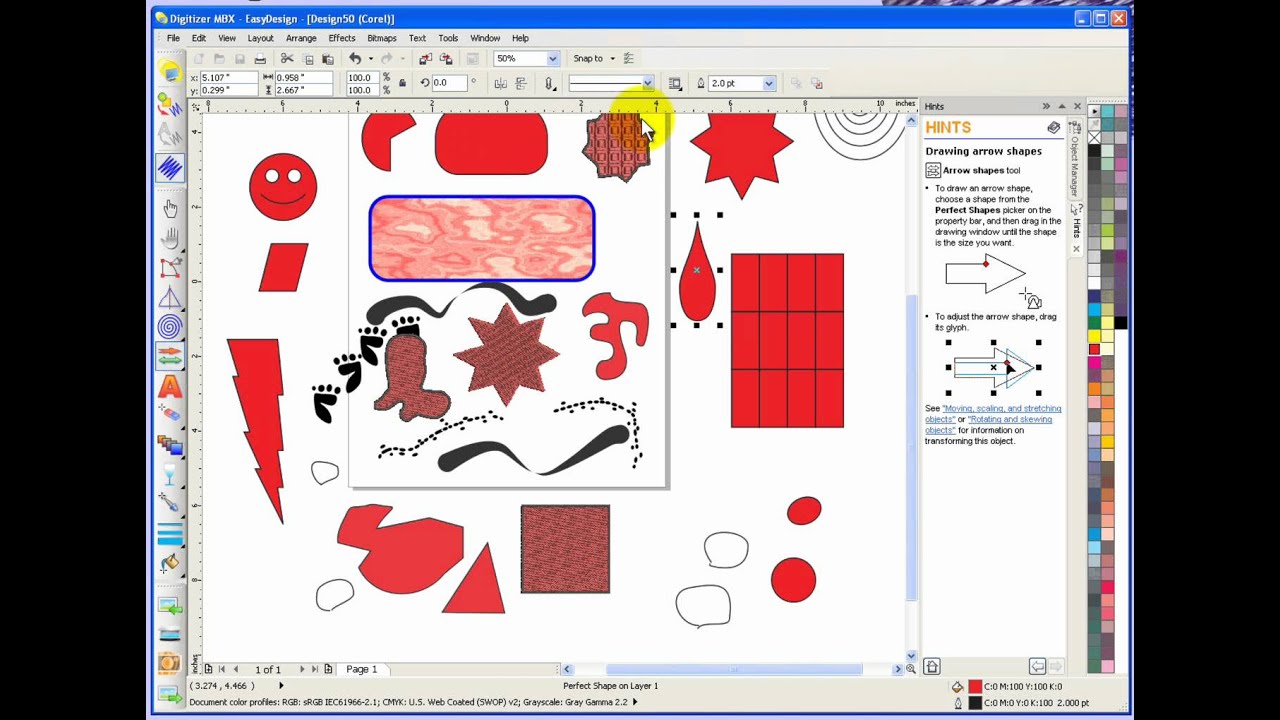 Digitizer MBX Tutorial - Perfect Shapes