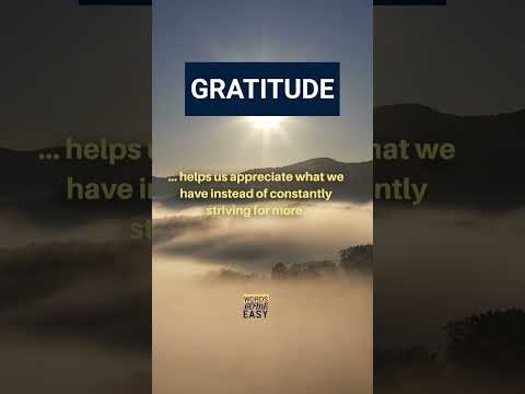What Does Gratitude REALLY Mean? It May Surprise You...