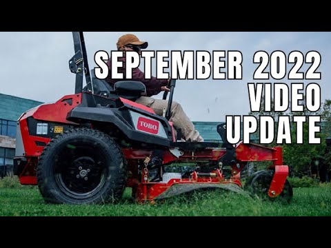 September 2022 Video Update from Turf Equipment and Storr Tractor