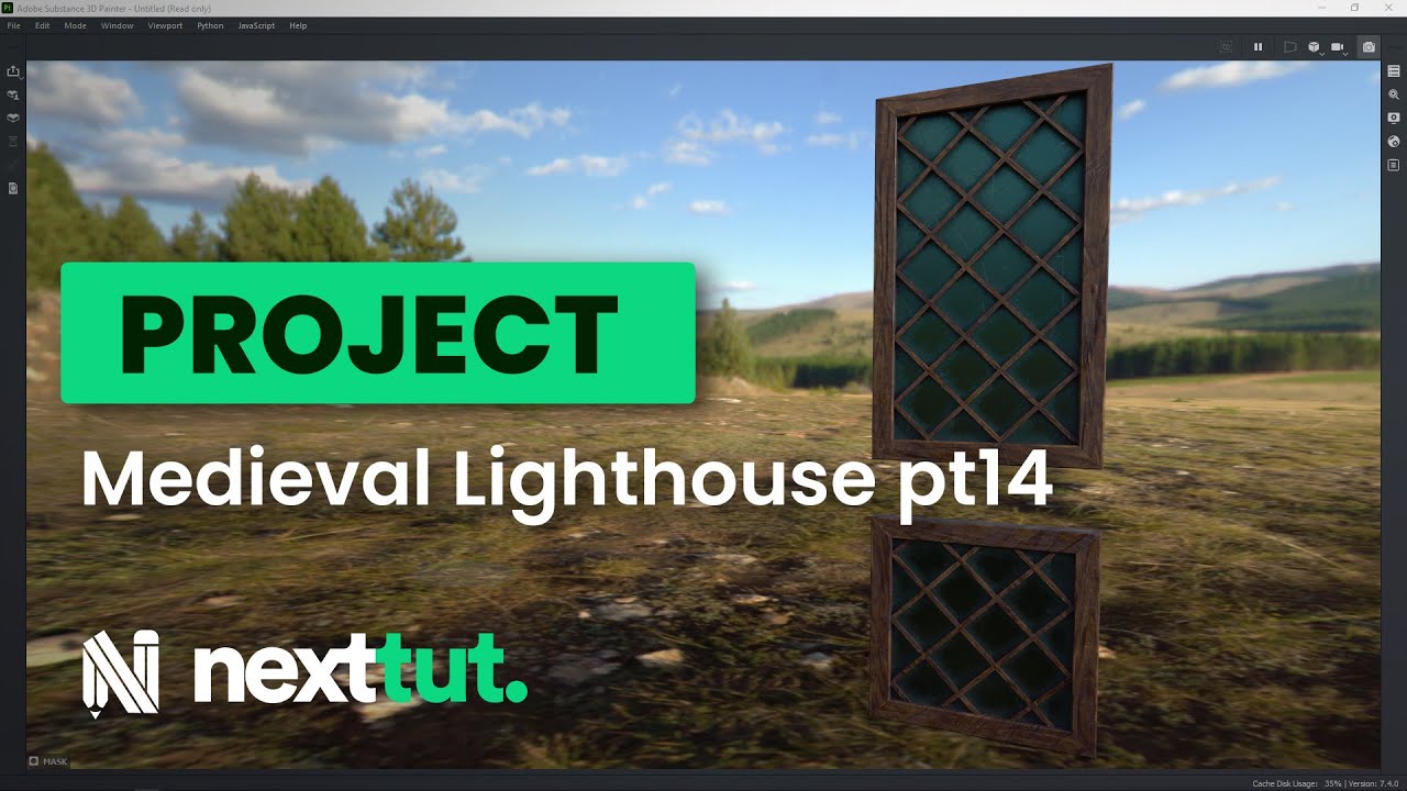 SUBSTANCE TUTORIAL | Medieval Lighthouse tutorial pt14