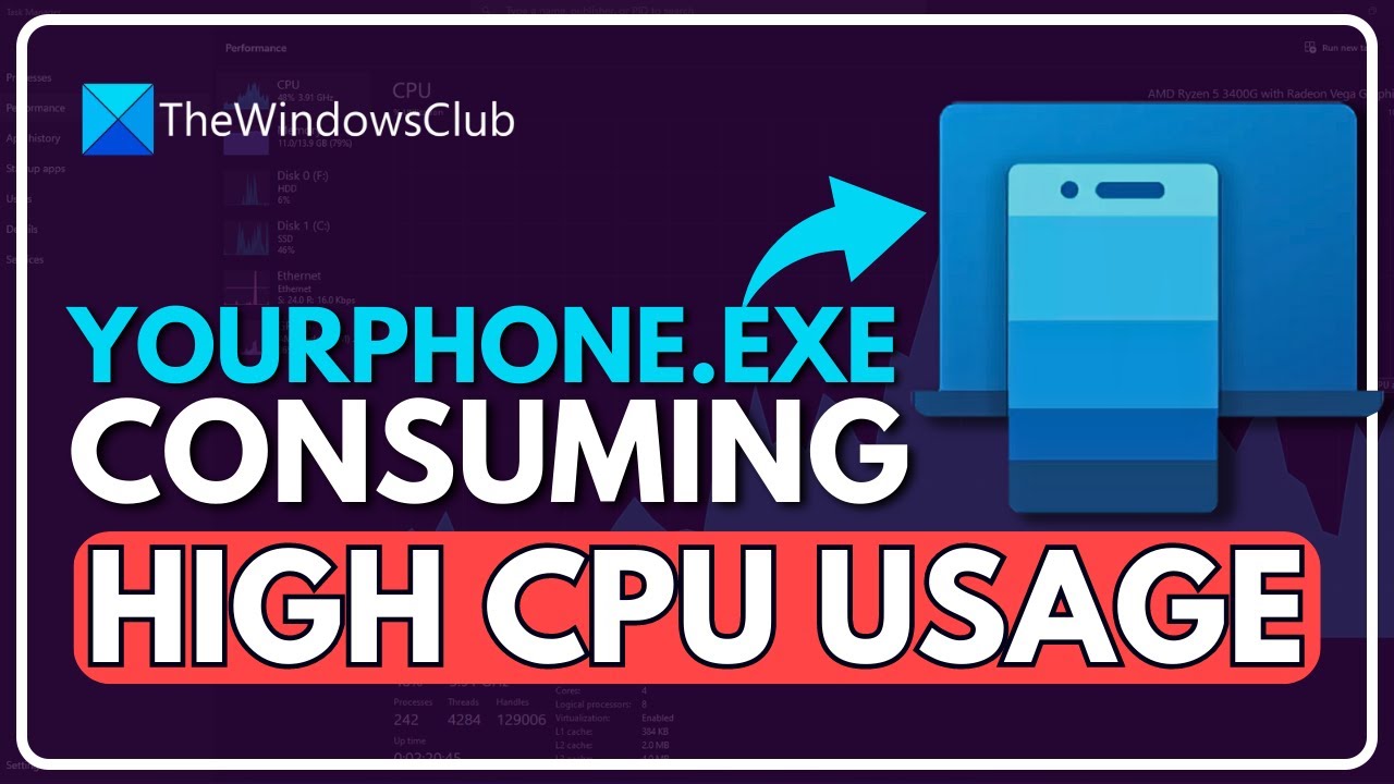How to Fix YourPhone.exe High CPU Usage on Windows 11/10 [5 Working Methods]
