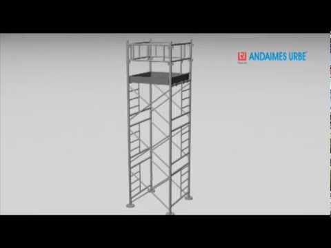 Montagem Andaime Industrial – Aluguel Andaimes Urbe – Arquiteta Giovanna