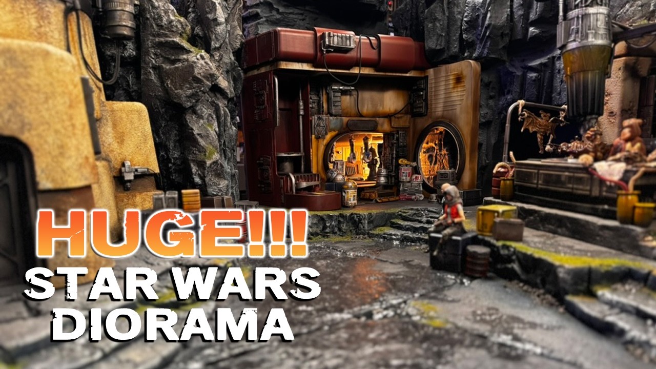 Building a Star Wars Droid Repair Shop | The Pit Diorama