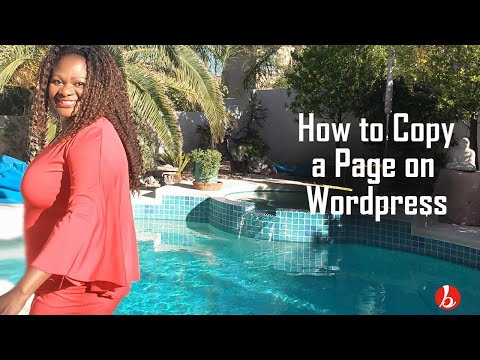 How to Make a Copy of a Wordpress Page