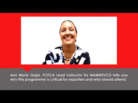 Ann-Marie Gajar on the FSPCA Preventive Controls for Human Foods Course