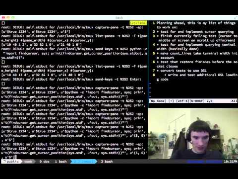 Restoring terminal state in Python
