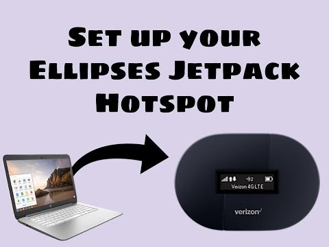 Set up your Ellipses Jetpack Hotspot