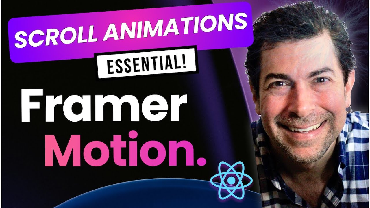 The Ultimate Framer Motion Scroll-Triggered Animations Guide! (React Animation Library)