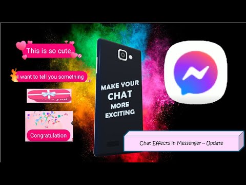 Creative Update in Messenger - Chat Effects