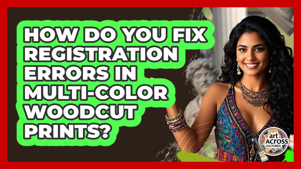 How Do You Fix Registration Errors In Multi-color Woodcut Prints? - Art Across Cultures