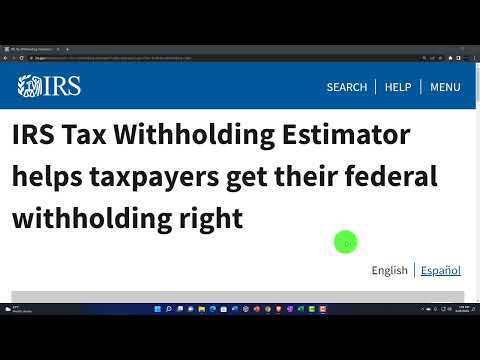 IRS Tax Withholding Estimator helps taxpayers get their federal withholding right 150