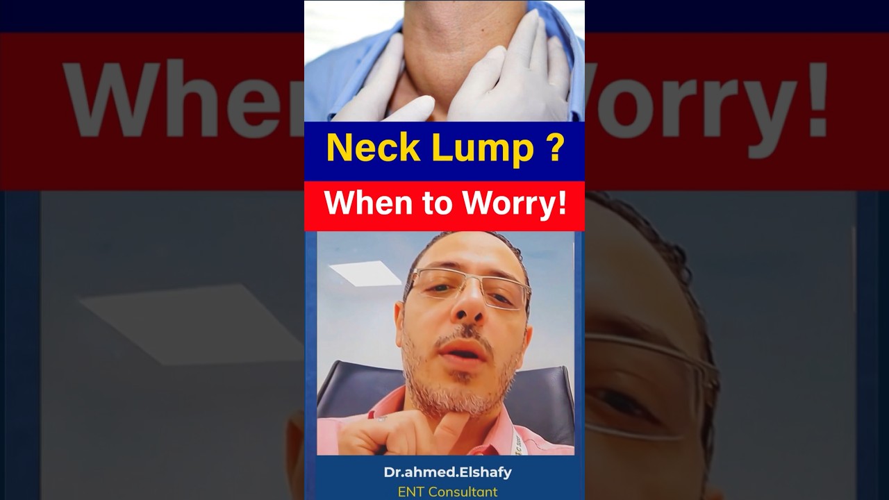 Swelling Lymph Node in Neck: Should You Be Concerned? | ProHealth Consults #shorts