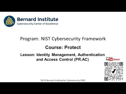 NIST CSF PR AC Lesson 7 Access Control