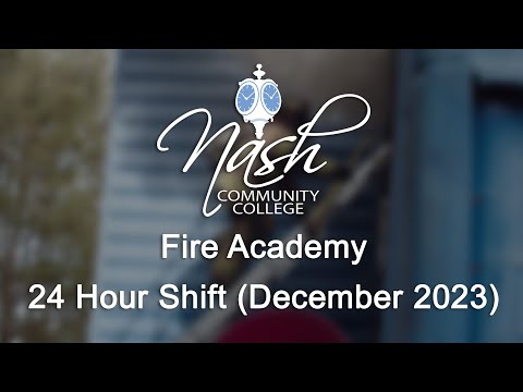 NCC Fire Academy: 24 Hour Shift (December 2023)