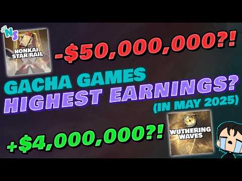 Reacting To The MONTHLY GACHA REVENUE REPORT... (May 2025)