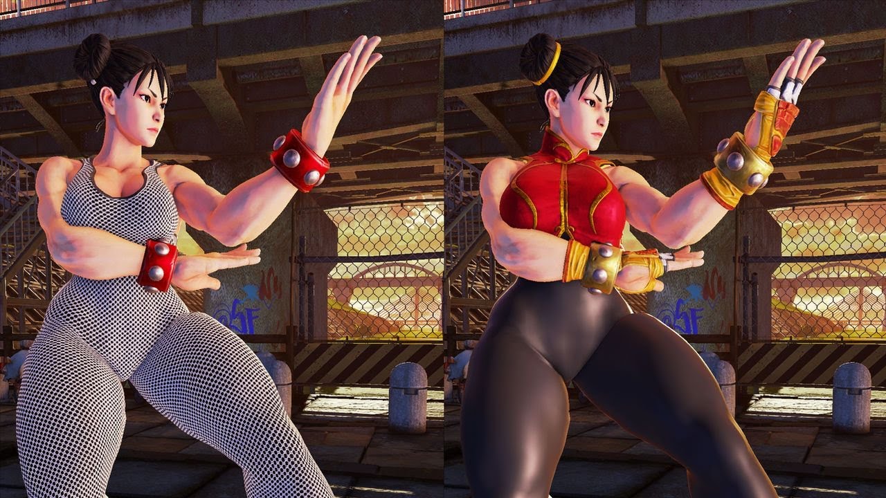 STREET FIGHTER V - MODS - CHUN-LI *BAREFOOT NOSTALGIA SPANDEX* (PC ONLY)