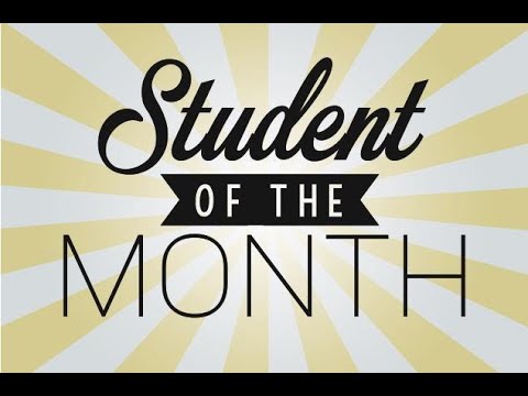 Student of the Month - March