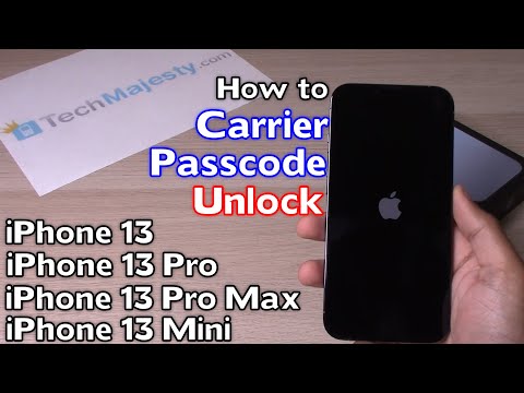 How to Unlock iPhone 13, iPhone 13 Pro, iPhone 13 Pro Max, iPhone 13 Mini- Passcode & Carrier Unlock