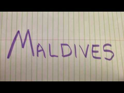 How to pronounce Maldives