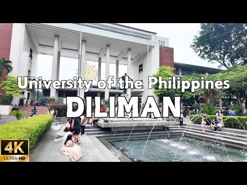 [4K] University of the Philippines Diliman: Campus Tour 2024 | Quezon City | Mike and Ann