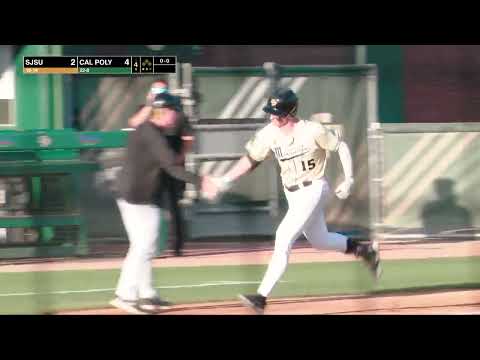Cal Poly vs. SJSU, Baseball Highlights -- Apr 8th, 2025