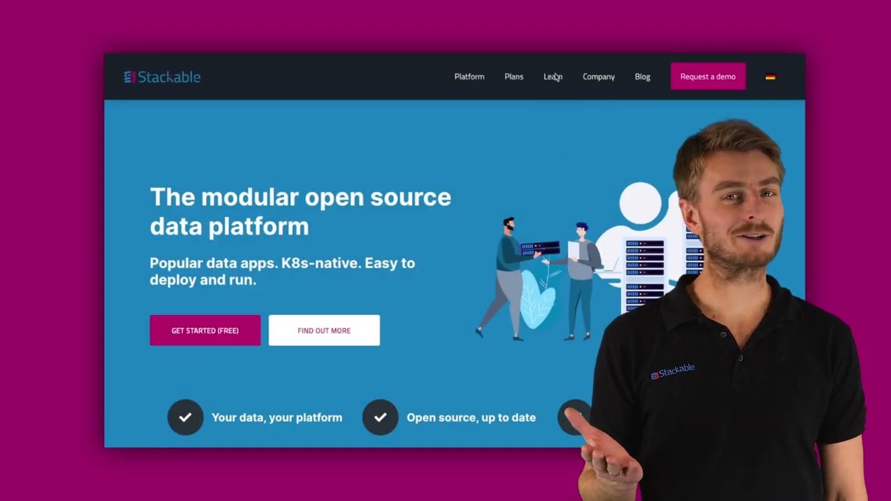 Stackable Data Platform - Introduction in 97 seconds