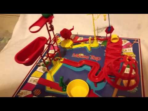 Vintage MB Mousetrap Kids Board Game Complete Fami