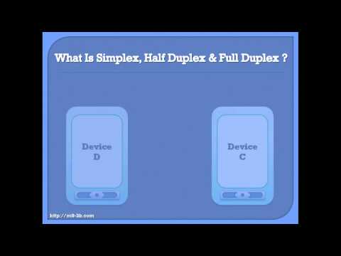 What Is Simplex, Half Duplex & Full Duplex :: M93B Tutorials