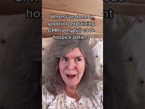 It hurts bro #hospicenurse #nurse #hospice #endoflife #normalizedeath #cpr #fullcode #dnr