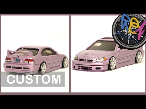 🚗 RBN PERFORMANCE PARTS CIVIC 1/64 BODYKIT・ STL File for 3D printing・Cults