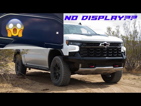 2022 SILVERADO NO HUD OR GAUGE CLUSTER?!