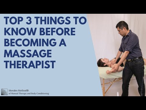 Top 3 Things to Know Before Becoming a Massage Therapist