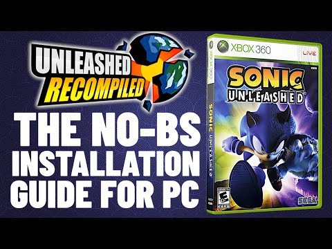 Sonic Unleashed | How to easily install it on pc (under 3 minutes)